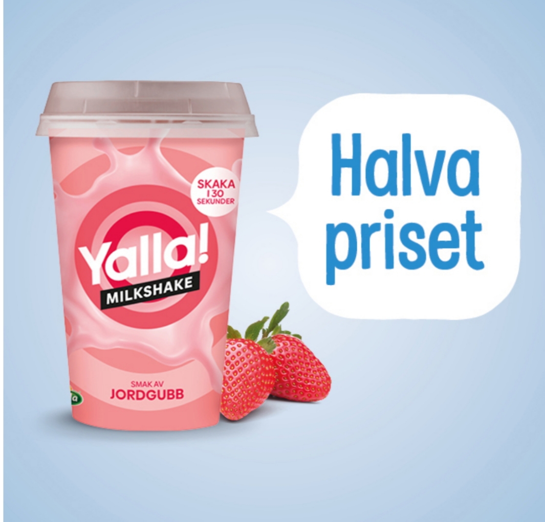 50% på Yalla milkshake och Pepsi - Gratis på Internet! - GratisGuiden